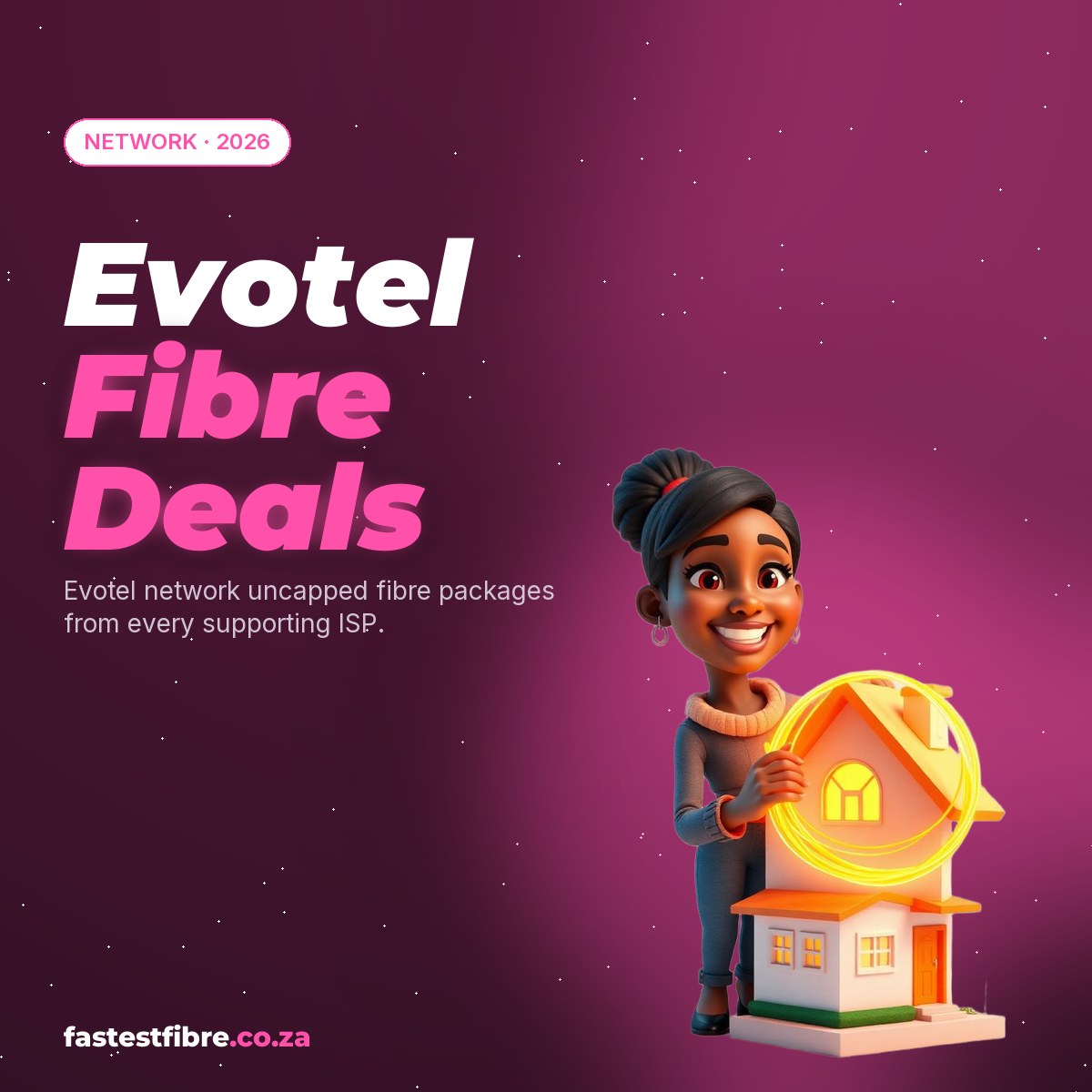 Evotel Fibre Deals 2026 | Low-Latency FTTH Across Gauteng ...