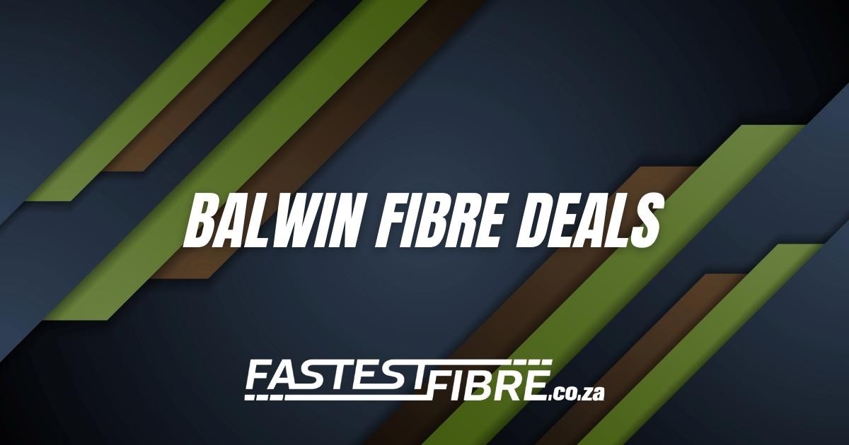 Webafrica Balwin Fibre Deals and Packages 2024