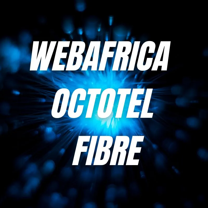 Webafrica Octotel Fibre Deals | Top Fibre Packages 2025